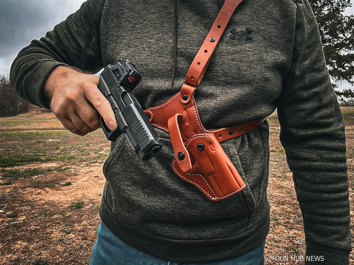Shoulder and Chest Holster from 1791 GUNLEATHER: Full Review
